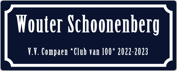 Wouter Schoonenberg – Volleybalvereniging Compaen